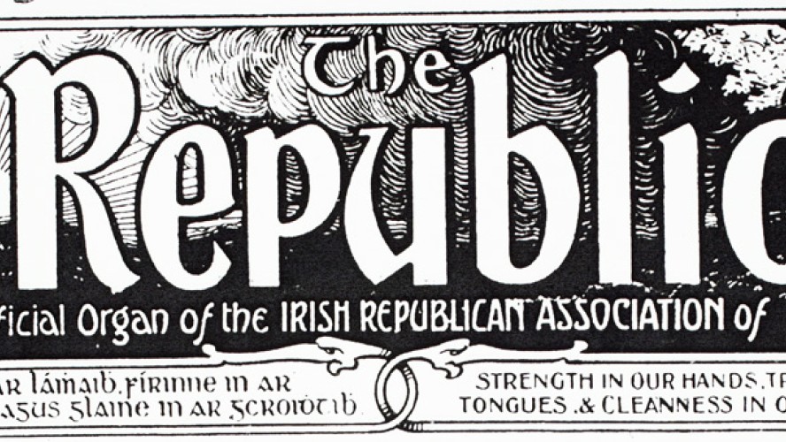 'This lonely propagandist in a new field...' | National Library of Ireland