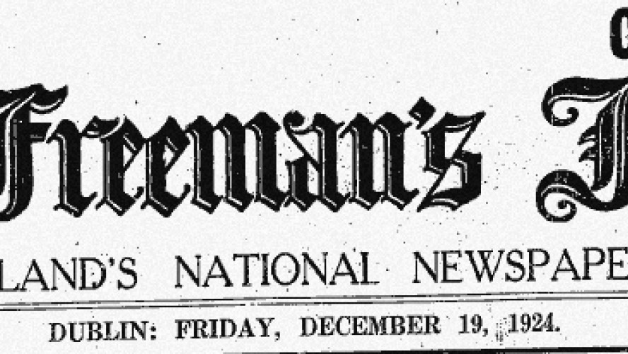 The Freeman's Journal | National Library of Ireland
